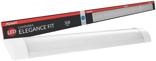 LUMINÁRIA DE LED ELEGANCE FIT 36W 6500K BIVOLT - Base For...
